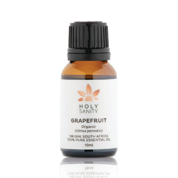 Organic Grapefruit Essential Oil 15ml - Holy Sanity